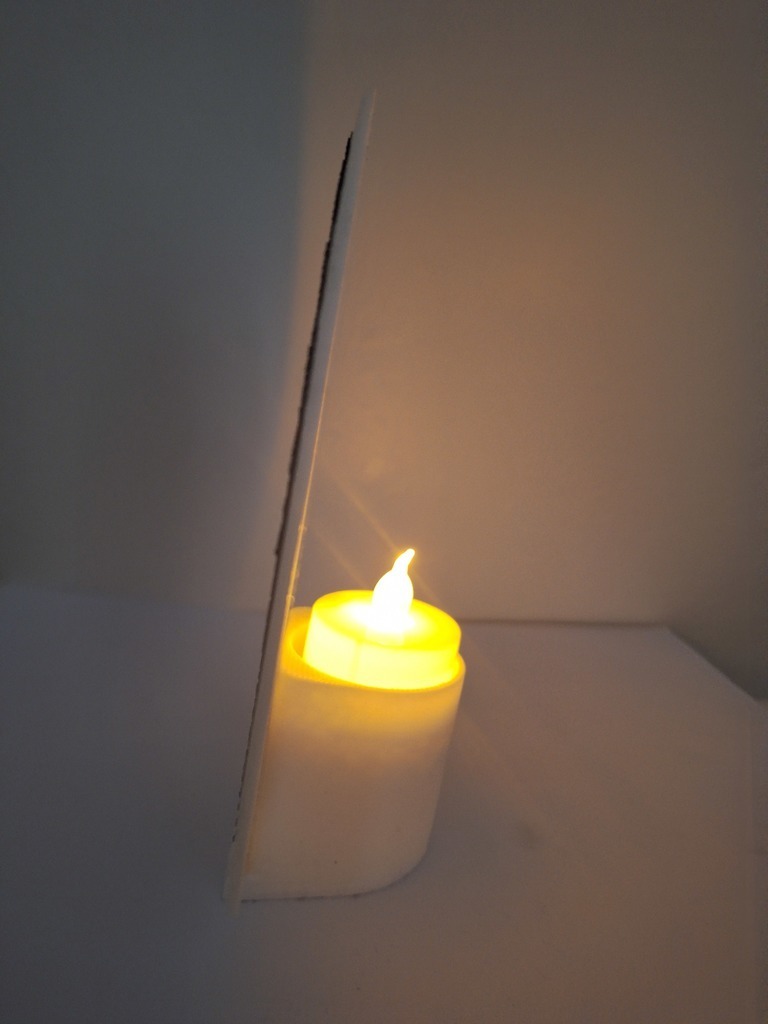 ️ christ decor tea light・Free 3D File for ・Cults