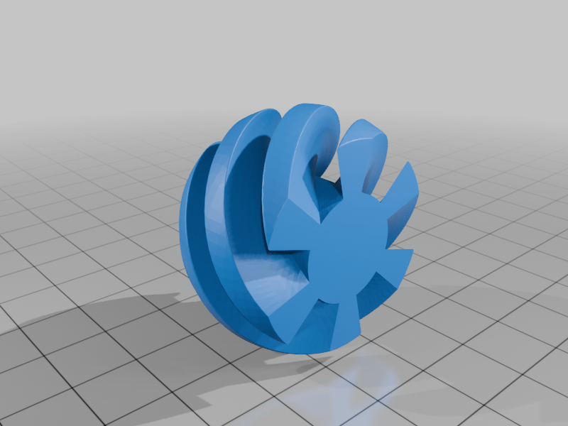 👌 sphere spiral fidget・Free STL File for 3D printing・Cults