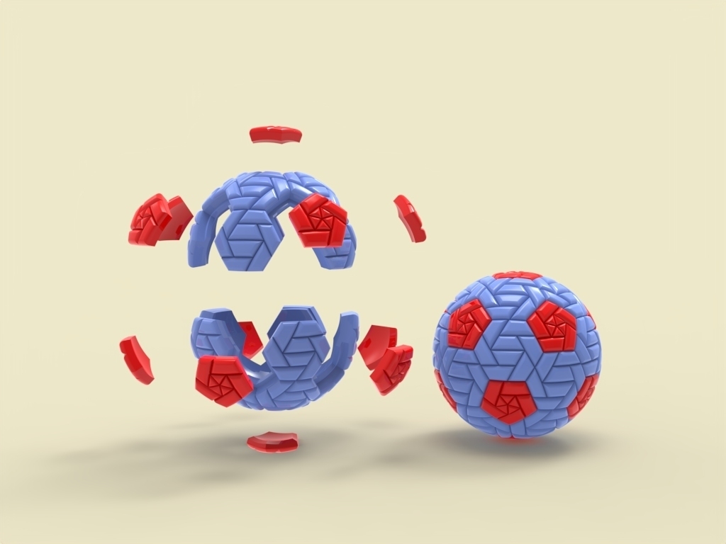 Free 3D file ball 🪞 ・3D printer model to download・Cults