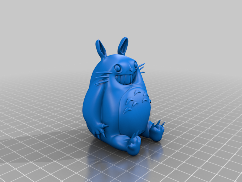 Free STL file totoro 🎨 ・3D printable design to download・Cults