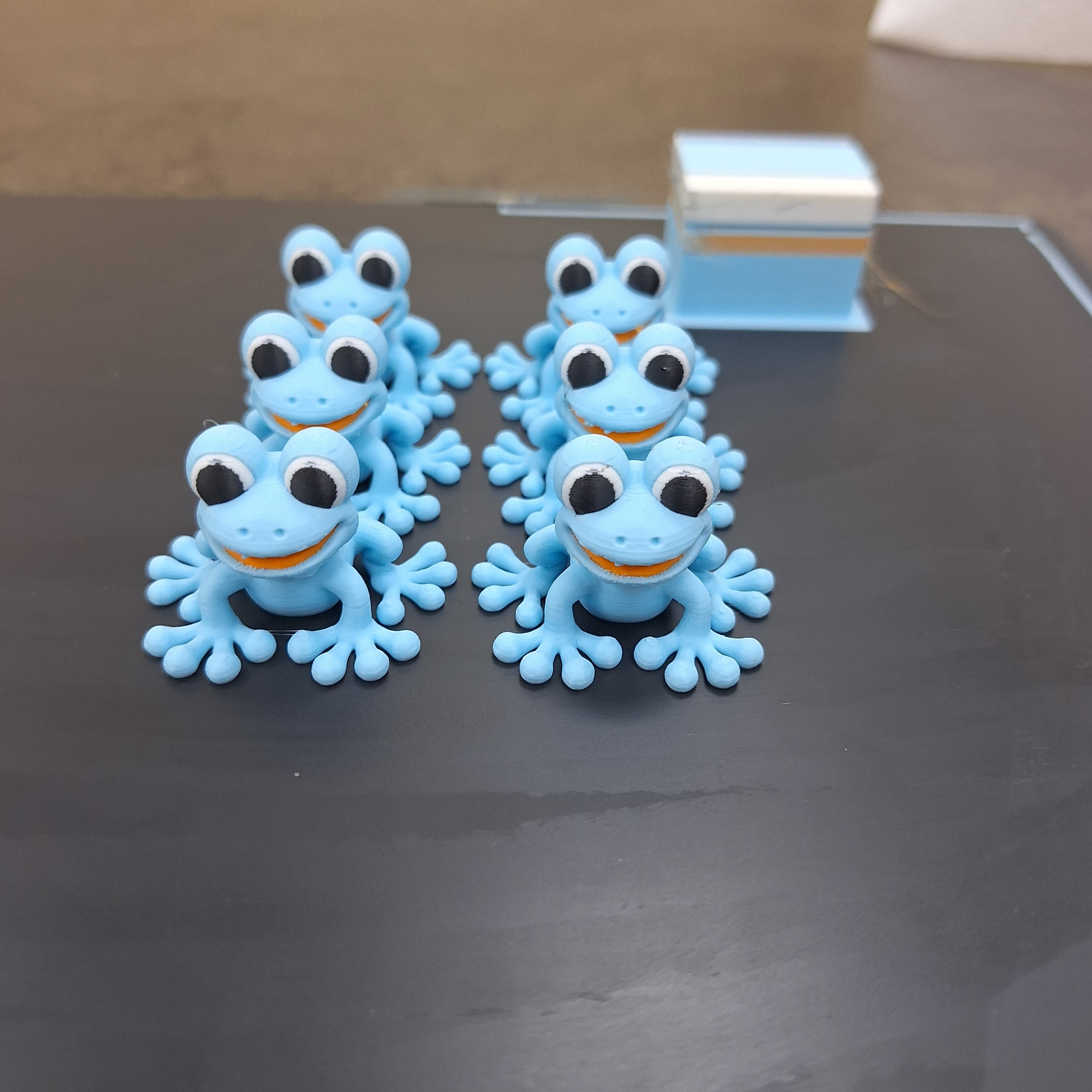 3D printable mini frog・Cults