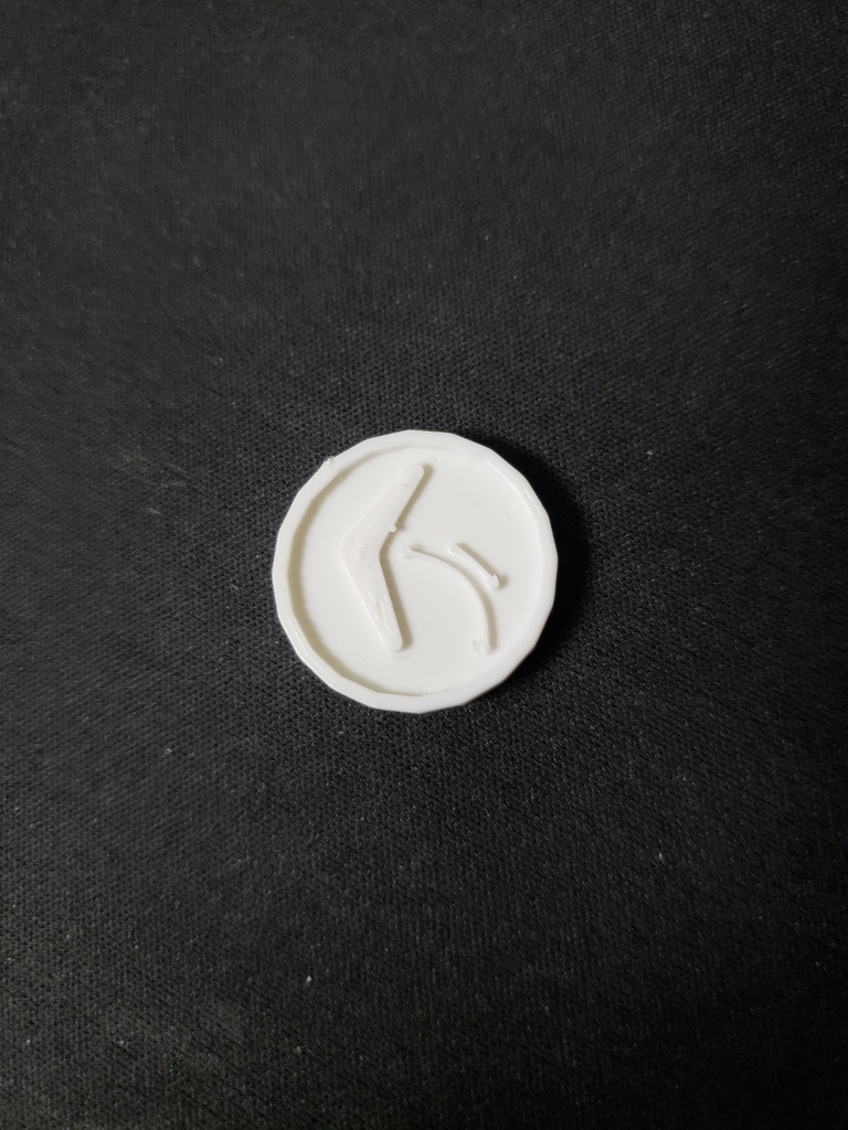 Free 3D file Netrunner Boomerang Token 🪃 ・3D print model to download・Cults