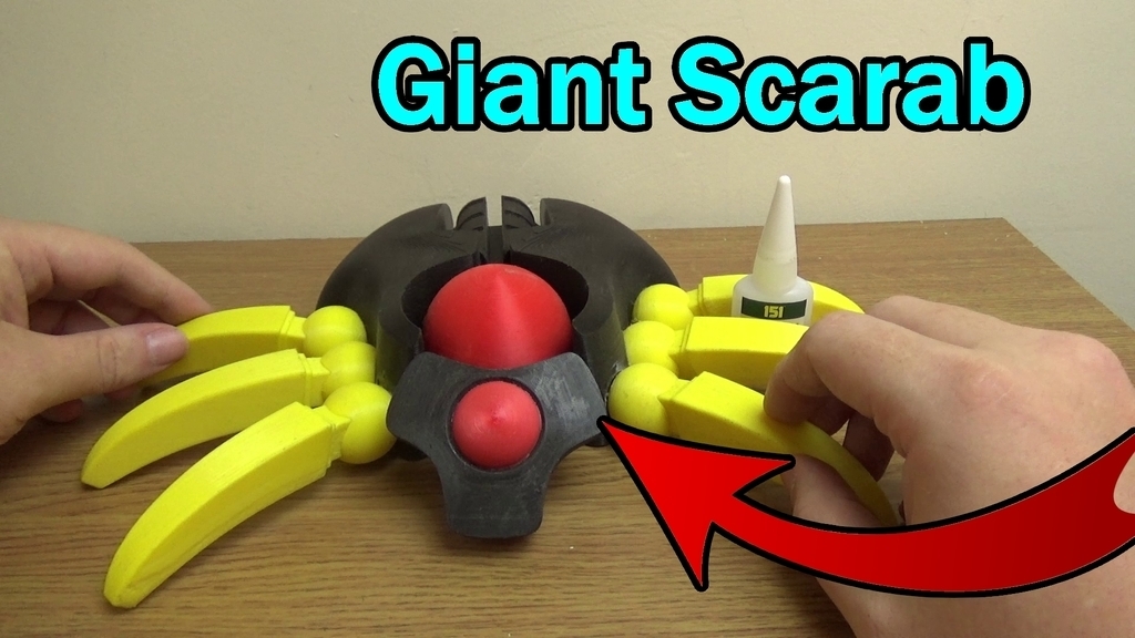 Free 3D file Necron Scarab Theme Pet 🧸 ・3D printing model to download・Cults