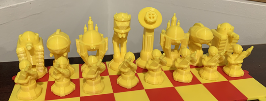 ♟️ Mech Chess・Free 3D File for ・Cults