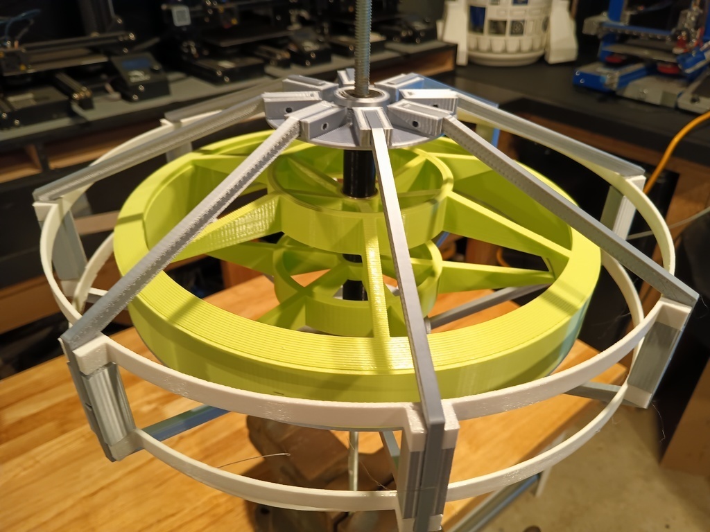 🛸 Vril UFO frame・Free 3D File for ・Cults