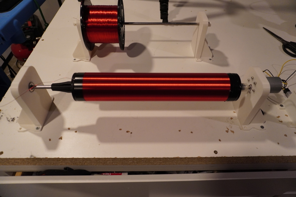 🧞‍♂️ Tesla coil winder・Free 3D File for ・Cults