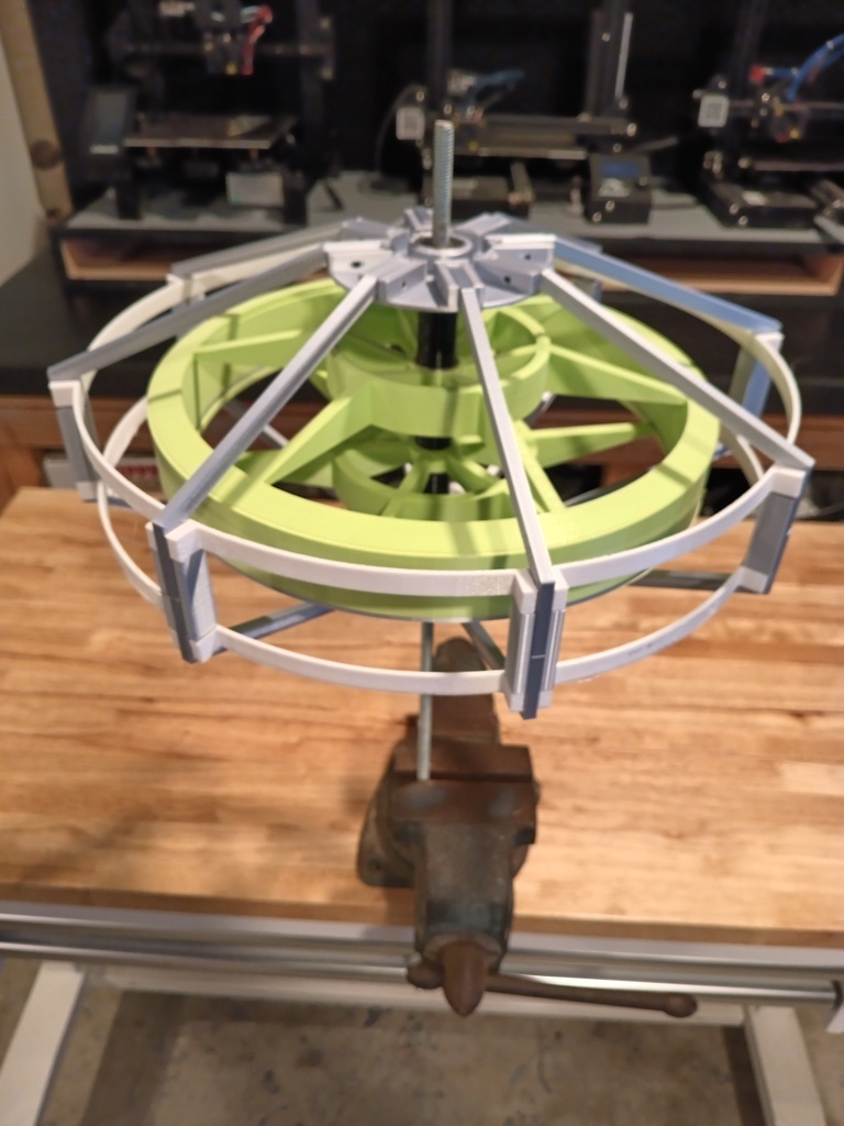 🛸 Vril UFO frame・Free 3D File for ・Cults