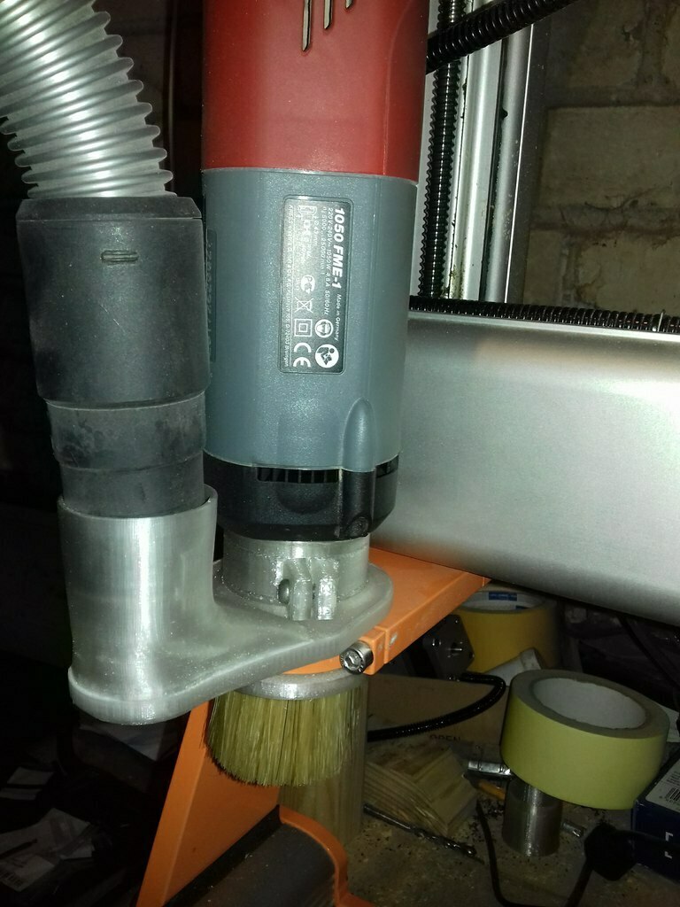🌬️ Stepcraft Dust extraction! Kress motors 43mm! Using the Festool ...