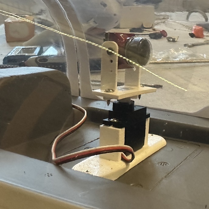 🦊 caddx ratel 2 cam mount for servo in FMS Fox 3000・Free 3D File for ・Cults