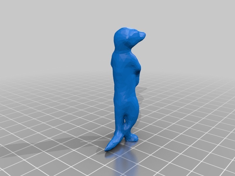 🦡 Meerkat・Free 3D File for ・Cults