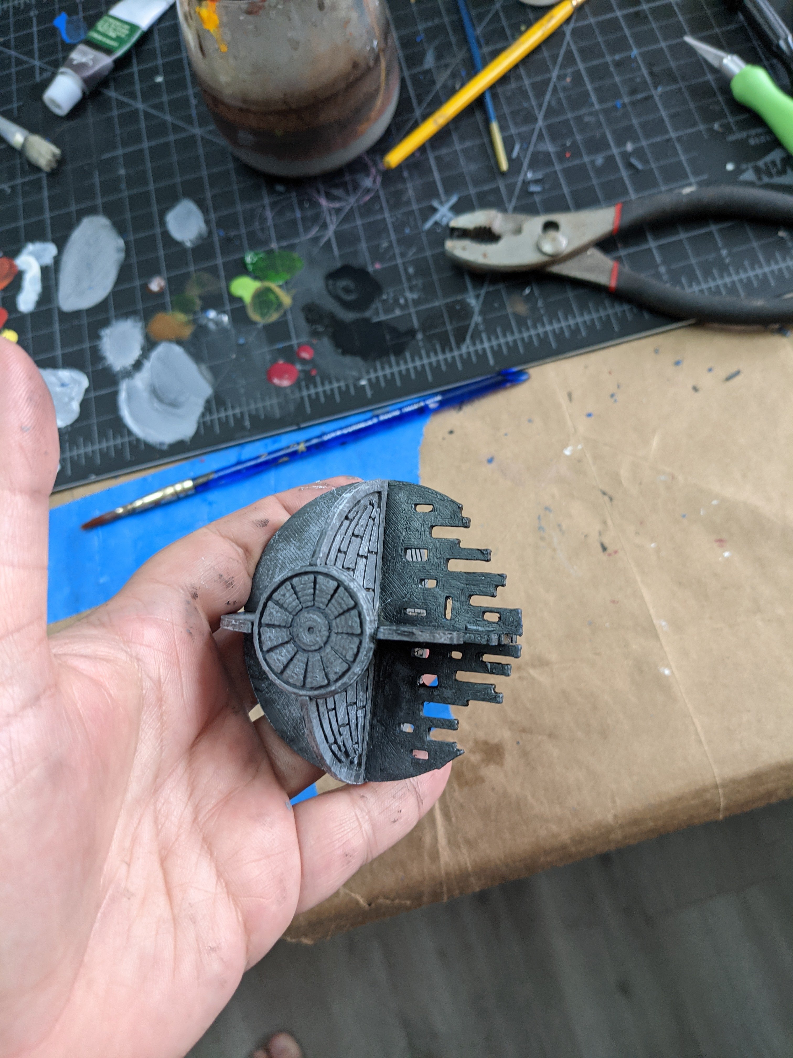 3D printing Death Star 2 Kit card・Cults