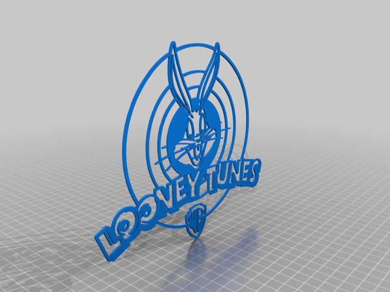 🧞‍♂️ looney tunes sign・Free 3D File for ・Cults