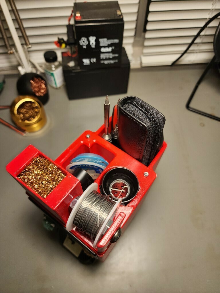 3D-Datei Tragbare Lötstation kostenlos 🛠️ ・3D-druckbares Design zum herunterladen・Cults