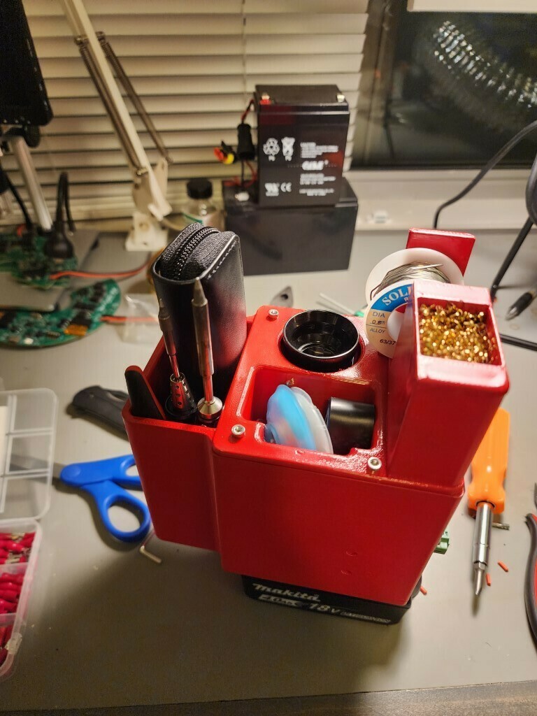 3D-Datei Tragbare Lötstation kostenlos 🛠️ ・3D-druckbares Design zum herunterladen・Cults