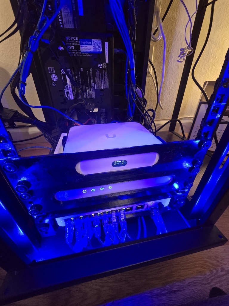 ☁️ Unifi Cloud Gateway UCG Max and Ultra 10inch Rack・ 3D File for ・Cults