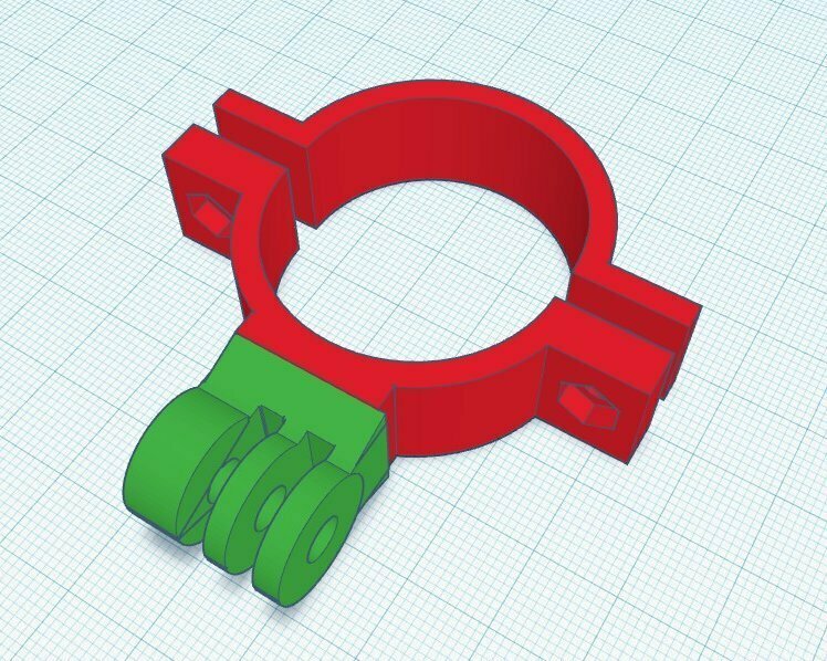 Free 3D file 29 mm GoPro mount 📷 ・3D printer model to download・Cults