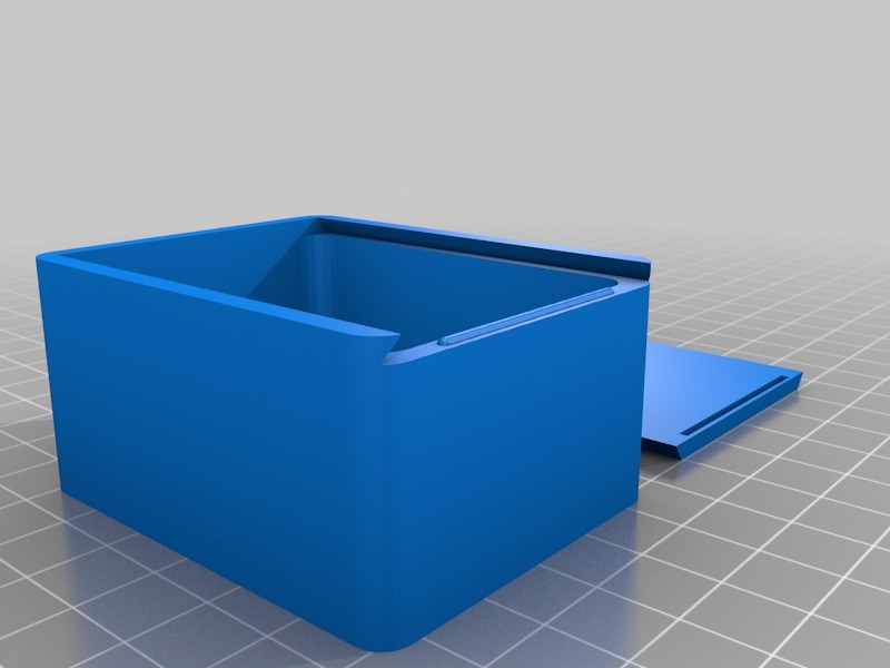 Free 3D file Box with Sliding Top-2_5x2x1_25 📦 ・3D printing design to ...