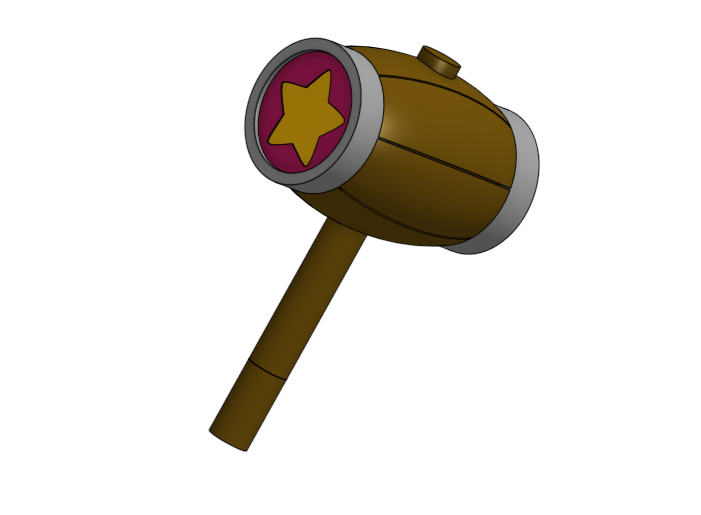 Free 3D file Kirby's (King Dedede's) Hammer 🤴・3D printing template to download・Cults