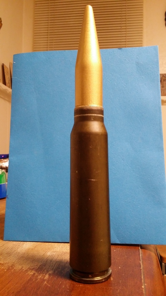 🧞‍♂️ 30mm Bullet for spent casing・Free 3D File for ・Cults