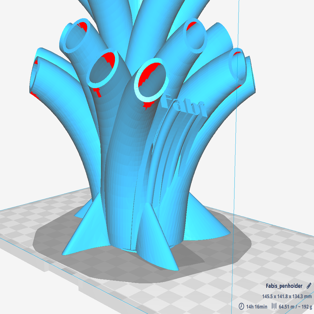 Fichier 3D gratuit Le porte-plume de Fabi 🏢・Objet imprimable en 3D à ...