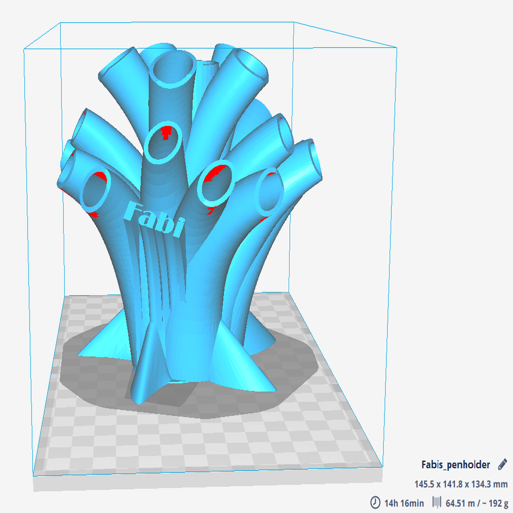 Fichier 3D gratuit Le porte-plume de Fabi 🏢・Objet imprimable en 3D à ...