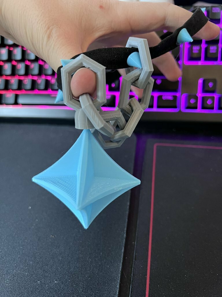 Free 3D file Fuwamoco Twins Choker 🎭 ・3D printable model to download・Cults