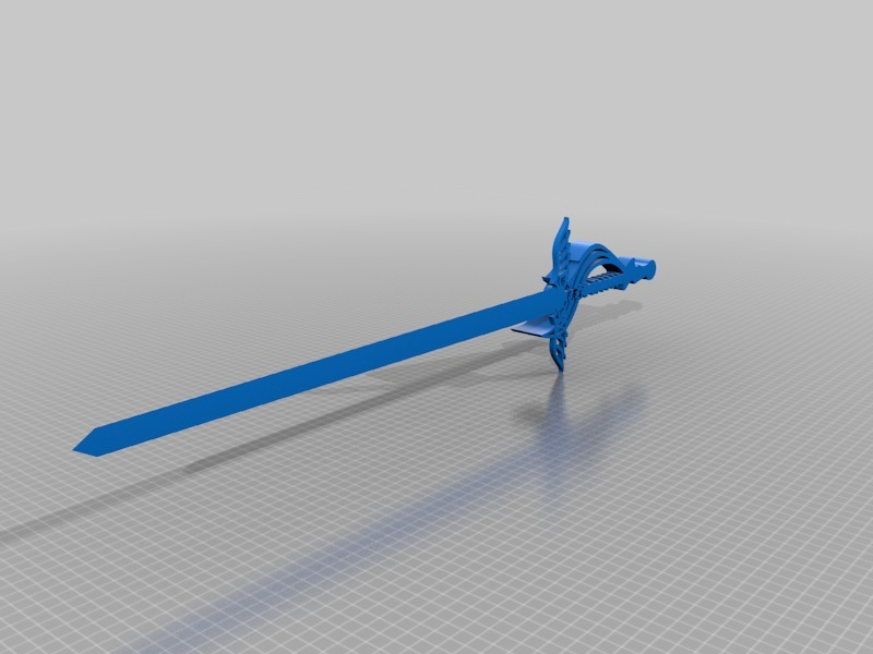 🎮 Genesis Rhapsodos Rapier Final Fantasy 7 VII Crisis Core・Free 3D File ...