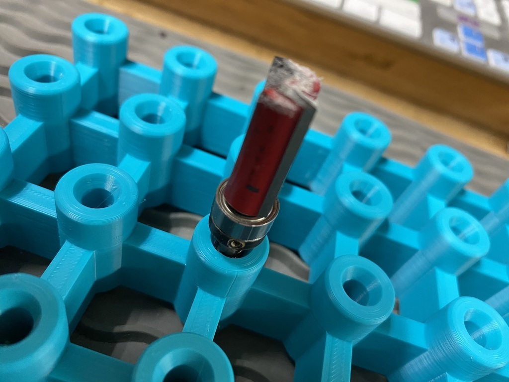 📦 Router Bit Storage・Free STL File for 3D printing・Cults