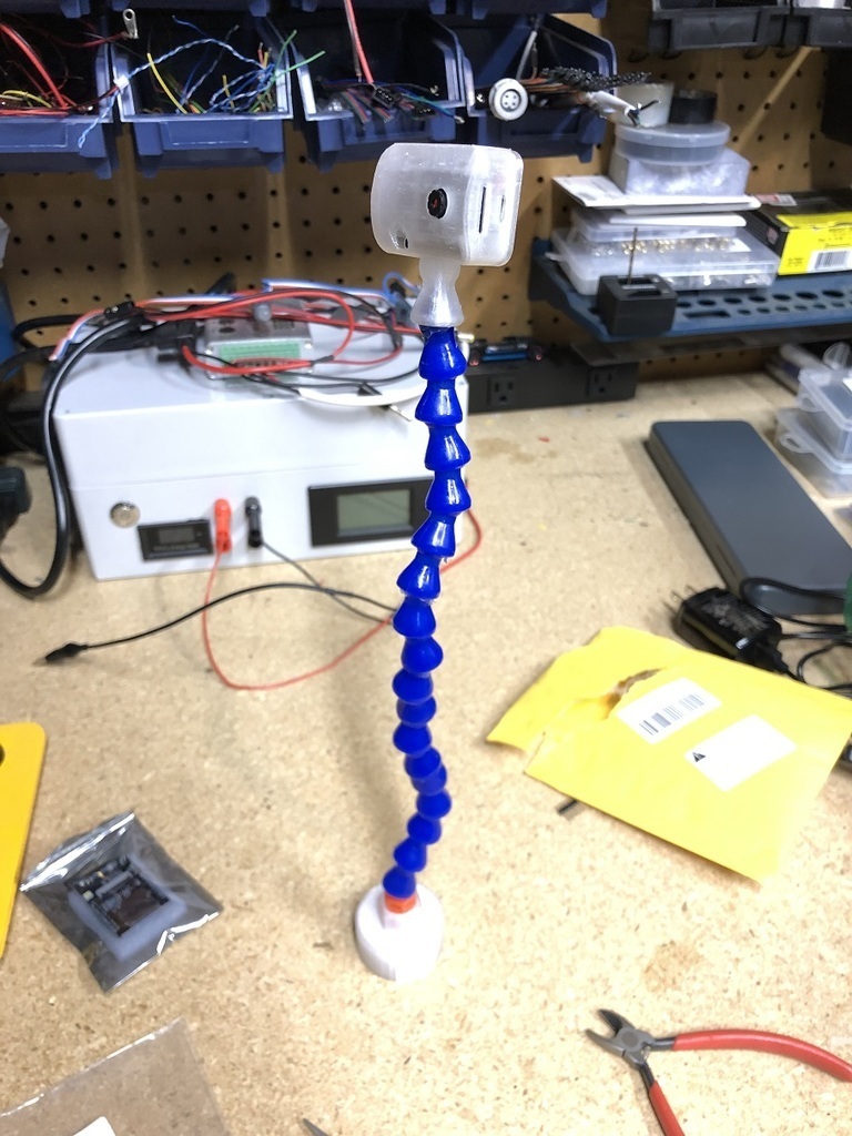 Free 3D file Esp32-Cam Flexible Grill Camera 📷・3D printing model to ...