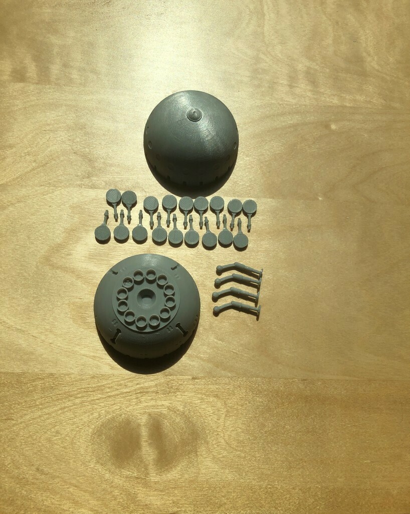 🚀 Haluter: 120m・Free 3D File for ・Cults