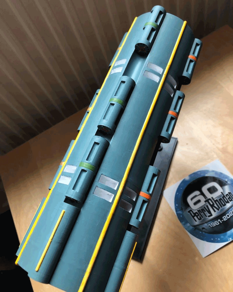 🚀 Realm of harmony: BOR-Class (roller spaceship 104m)・Free 3D File for ・Cults