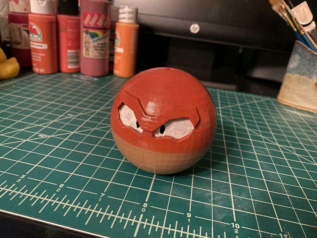 Free 3D file Hisuian Voltorb 🐉 ・3D printer design to download・Cults