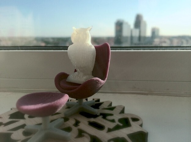 STL file Egg Chair 🥚 ・3D printable model to download・Cults