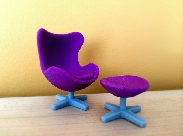 STL file Egg Chair 🥚 ・3D printable model to download・Cults