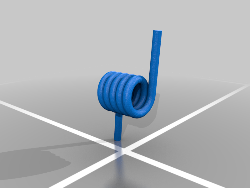 💭 Torsion Spring・Free 3D File for ・Cults