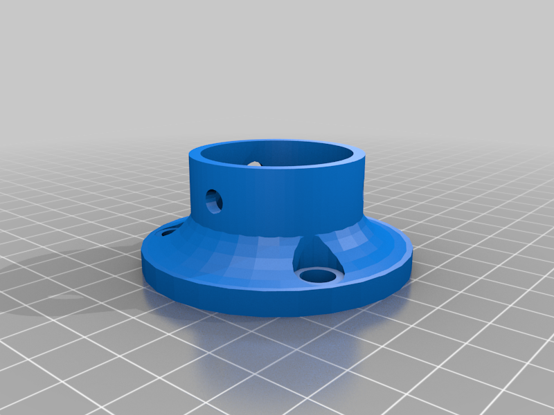🏠 Pipe Mounting flange for 32mm pipe・Free 3D File for ・Cults