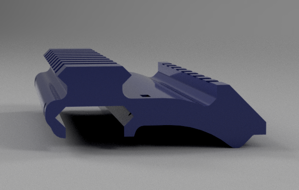 Free 3D file 45° picatinny rail extender 🔫 ・3D printing model to ...