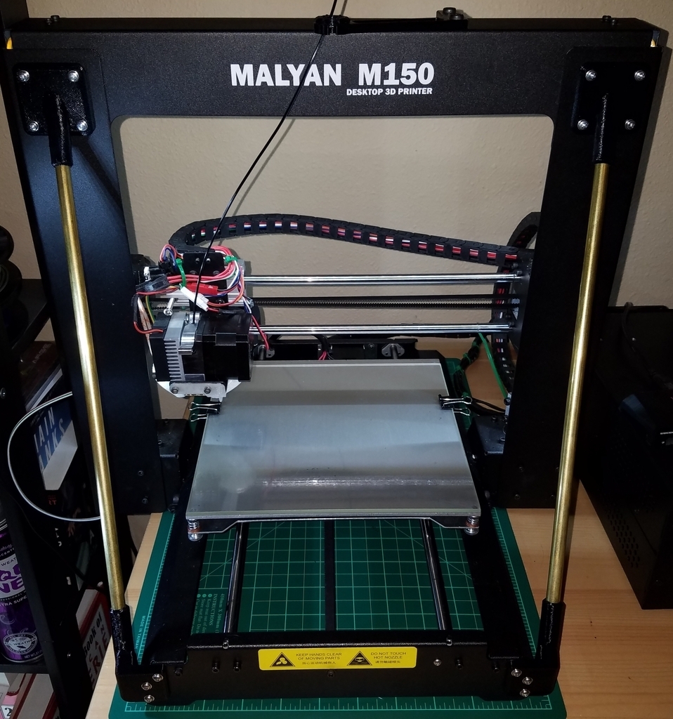 Free 3D file Malyan M150 Z Brace 🧞‍♂️ ・3D print model to download・Cults