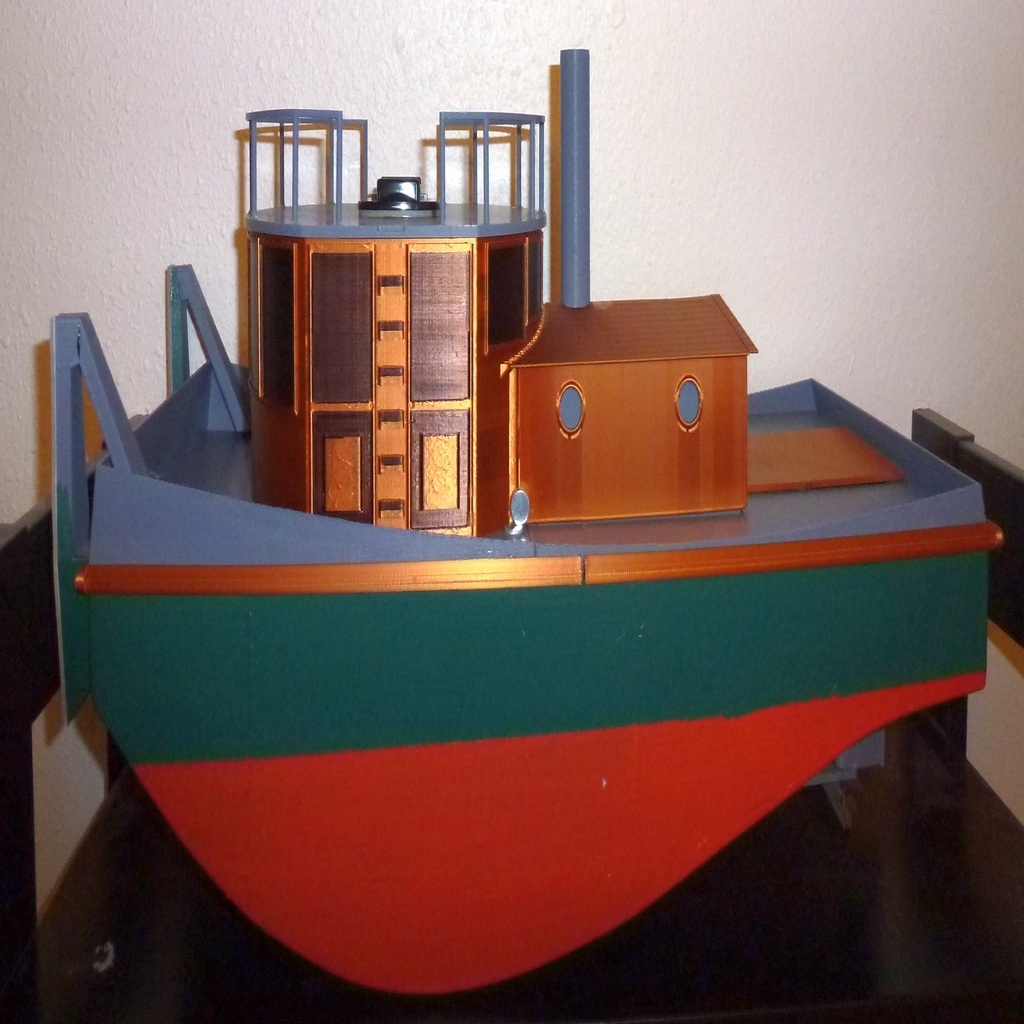 🚁 RC Springer tugboat・Free 3D File for ・Cults