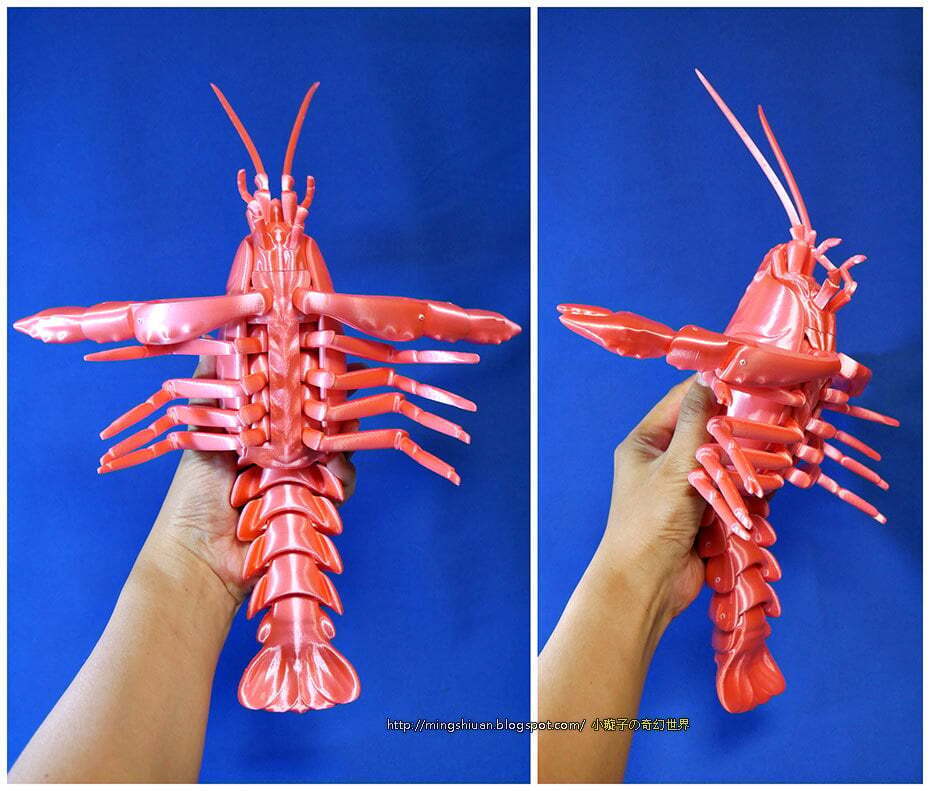 3D printable Articulated Crayfish・Cults