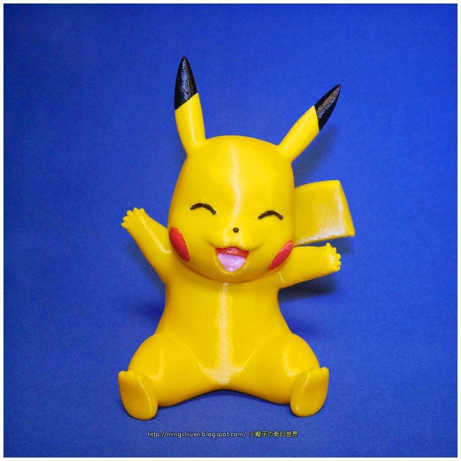 3D printable Pikachu(Pokemon)・Cults