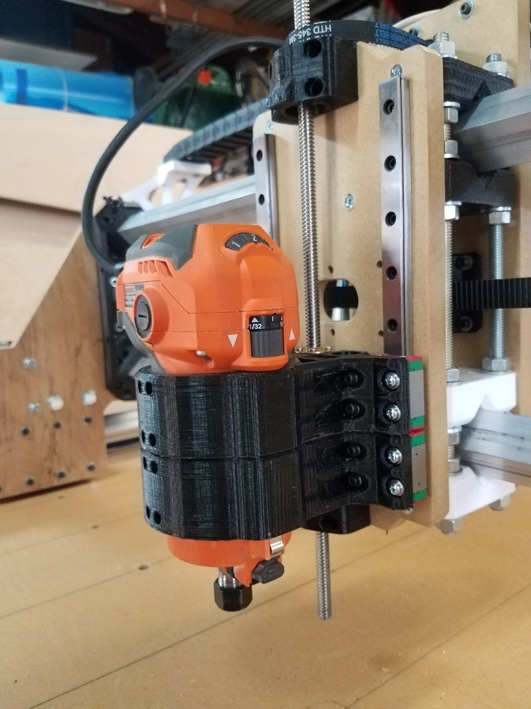Free 3D file Root 3 cnc spindle mount Rigid R24012 router 🧞‍♂️・3D print ...