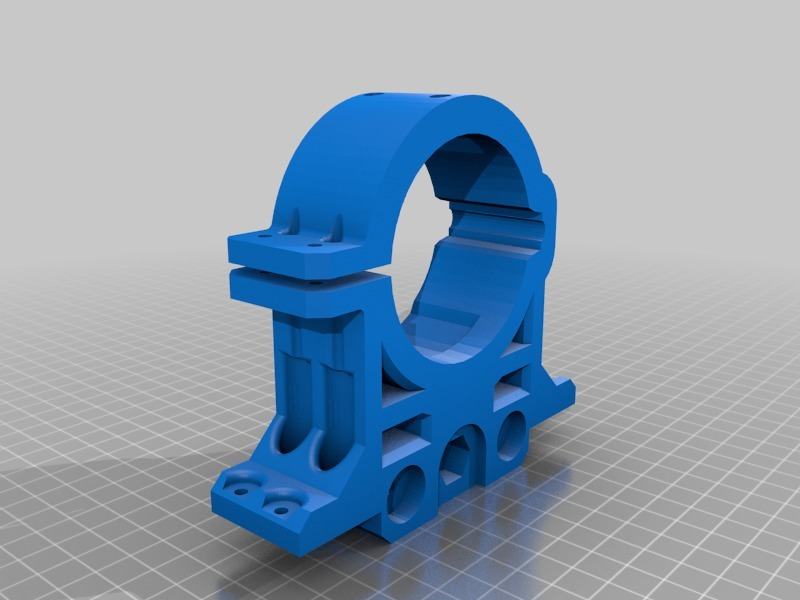 Free 3D file Root 3 cnc spindle mount Rigid R24012 router 🧞‍♂️・3D print ...