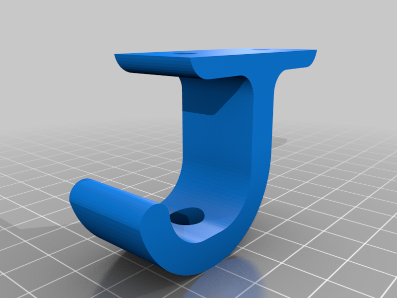 🪝 J Hook・Free 3D File for ・Cults