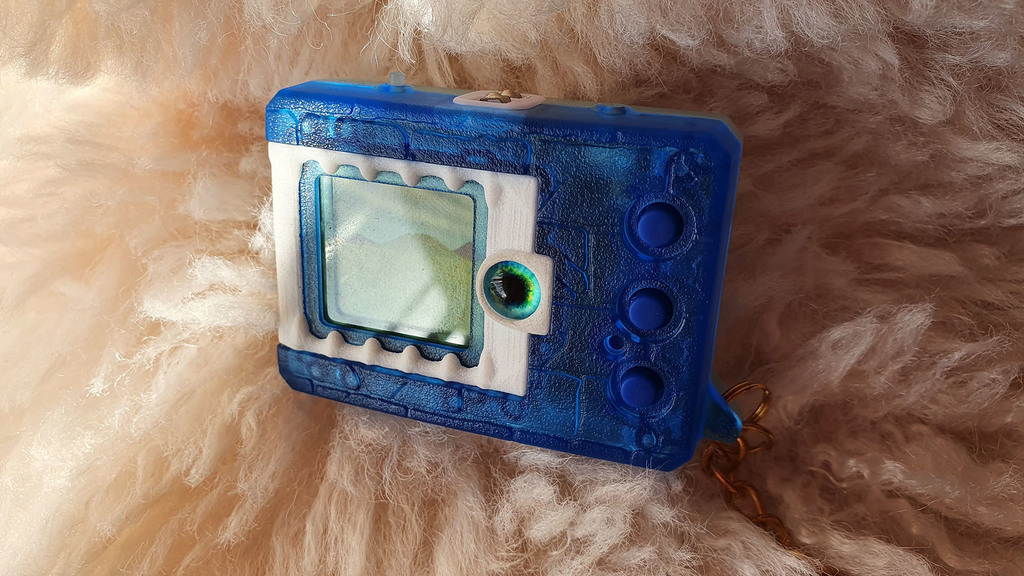 Free 3D file Digimon vpet Replacement screen bezel.custom Redesign 🐉 ...