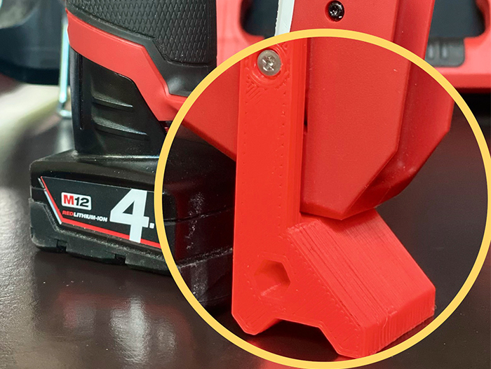 ⛽ Milwaukee FUEL M12 FDDX Drill Stand・Free 3D File for ・Cults