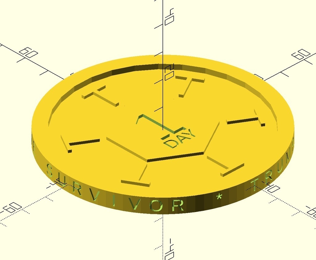 Free 3D file TDS coin 🪙 ・Object to download and to 3D print・Cults