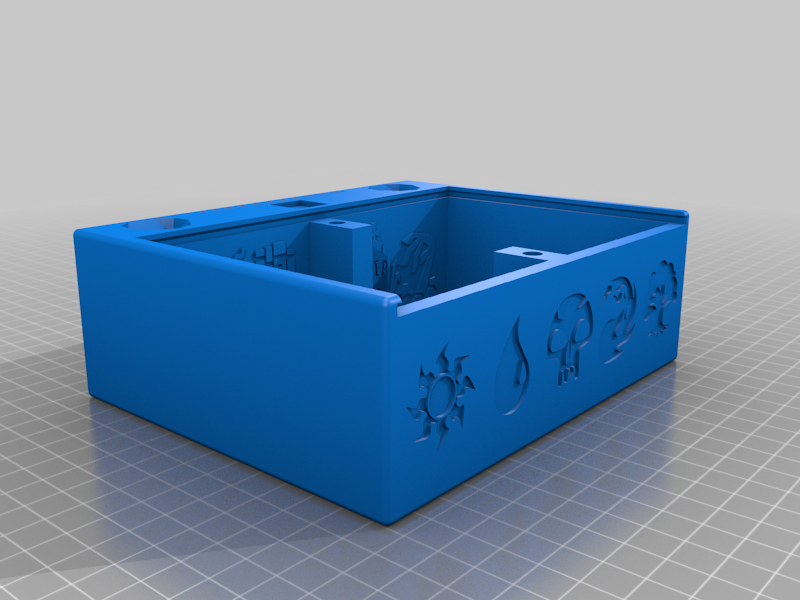 📦 MTG: Battle Storage (Deck Box & Battle Tray)・Free STL File for 3D ...