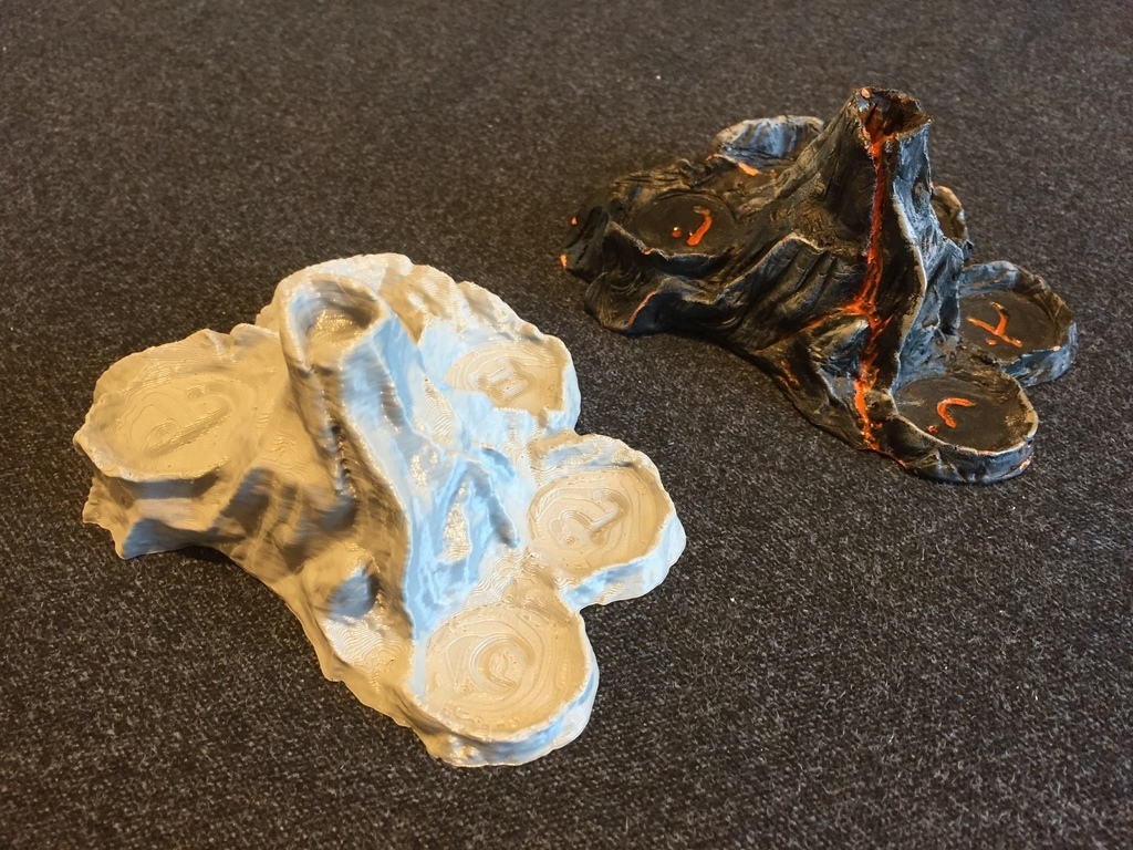 Free 3D file Mount Doom for War of the Ring 💍 ・Design to download and ...