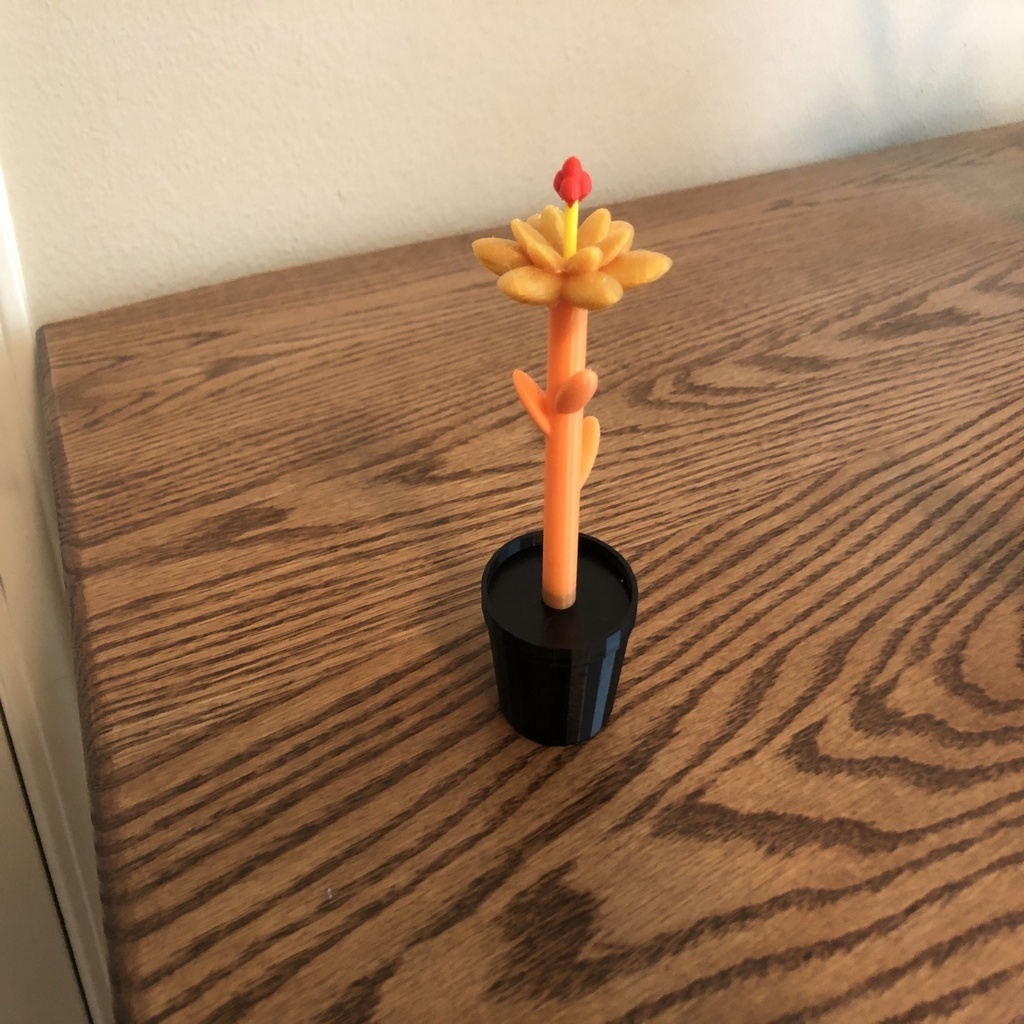 Free 3D file Flower in Pot 💐・3D printing idea to download・Cults
